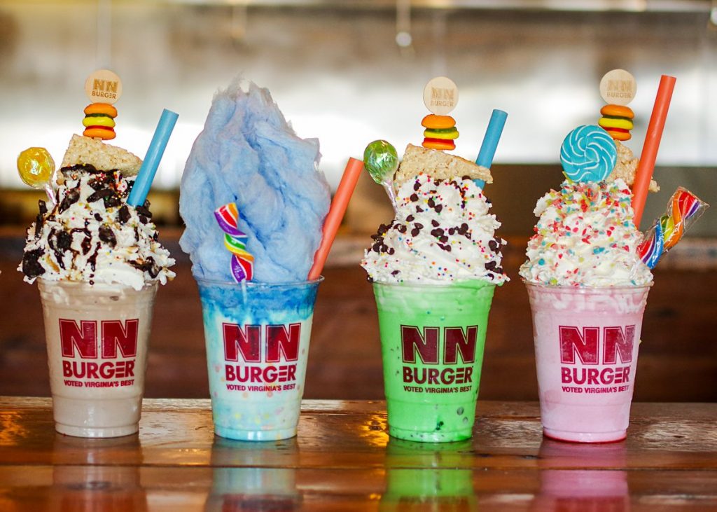 Virginia's River Realm – nn burger milkshake