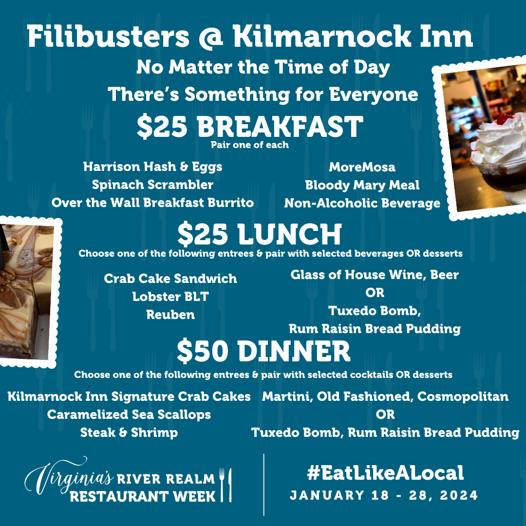 Filibusters at Kilmarnock Inn – Virginia's River Realm