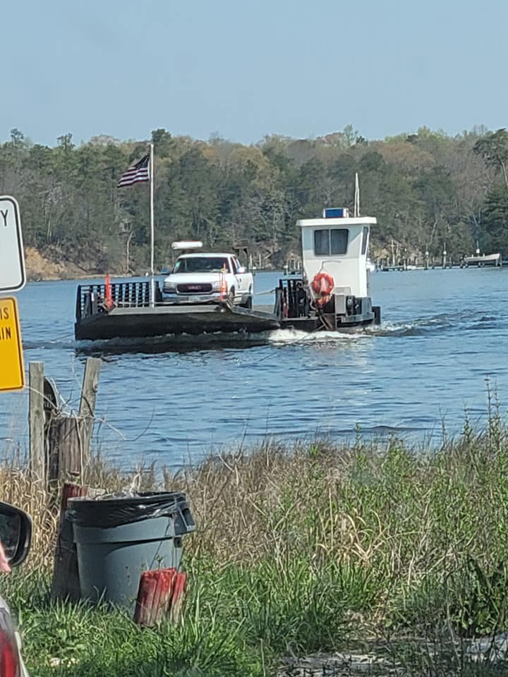 Merry Point Ferry - Virginia's River Realm